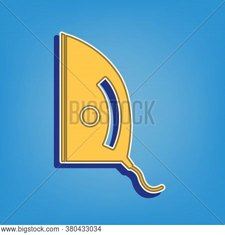 Iron Sign. Golden Vector & Photo (Free Trial) | Bigstock
