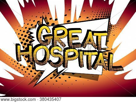 Great Hospital Comic Vector & Photo (Free Trial) | Bigstock