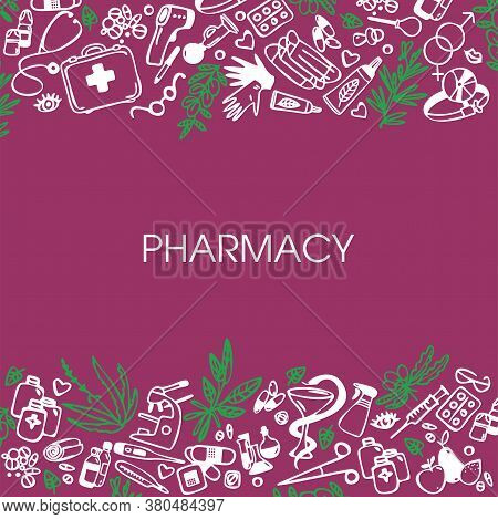 Pharmacy. Background Vector & Photo (Free Trial) | Bigstock