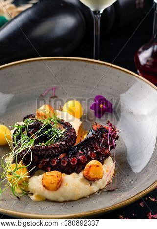 Grilled Octopus Image & Photo (Free Trial) | Bigstock