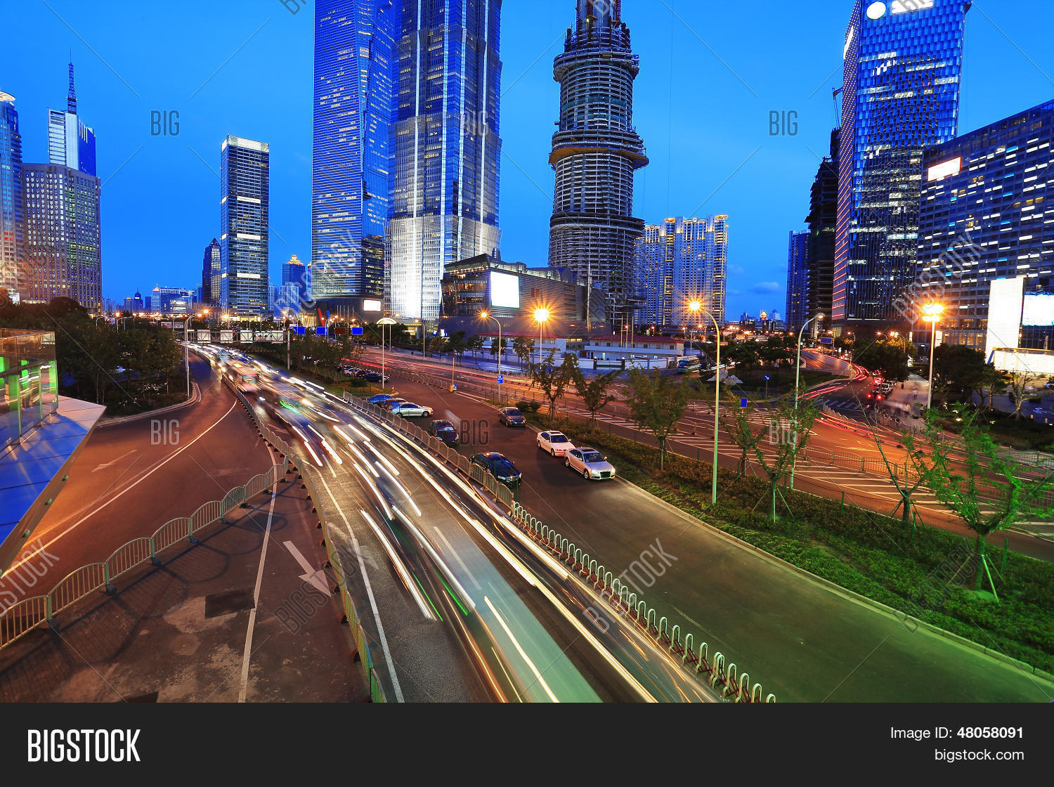 Shanghai Lujiazui Image & Photo (Free Trial) | Bigstock