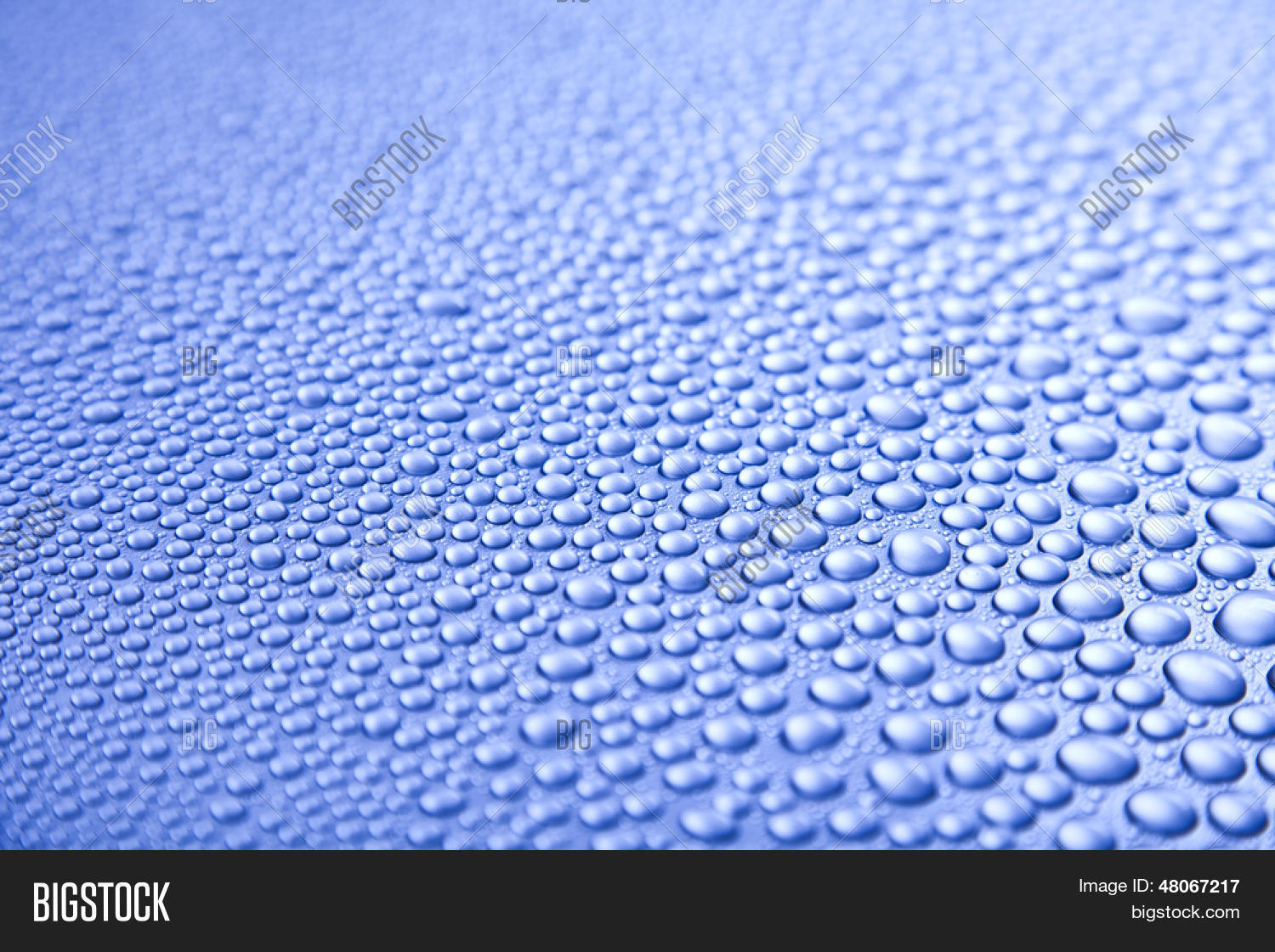Blue Water Drop Image & Photo (Free Trial) | Bigstock