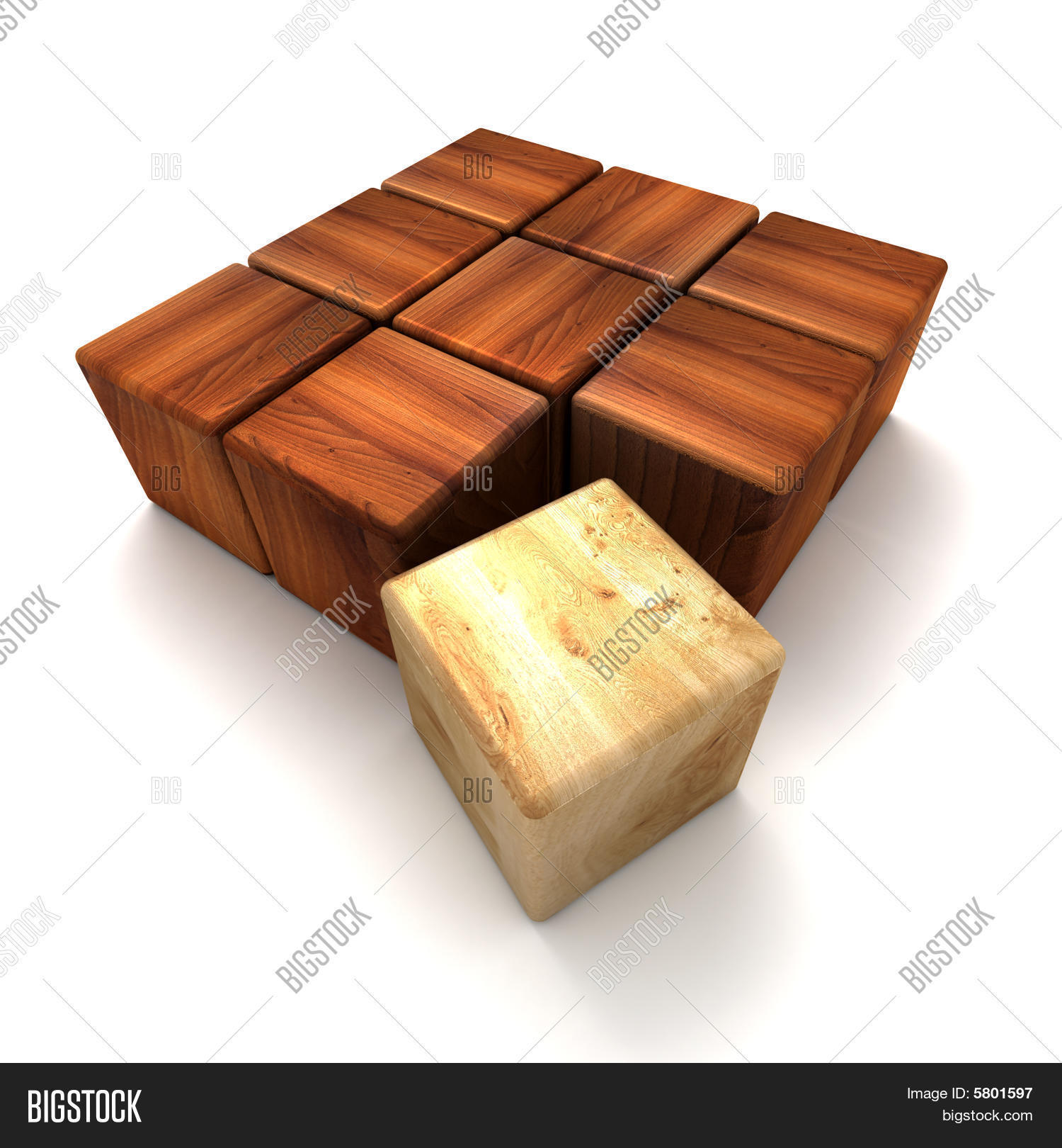 Wooden Blocks Image & Photo (Free Trial) | Bigstock