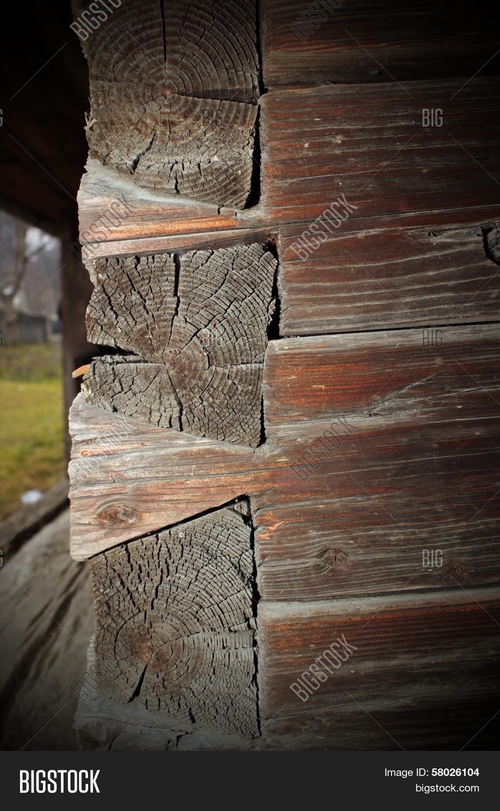 Wood Beams Mounting Image & Photo (Free Trial) | Bigstock