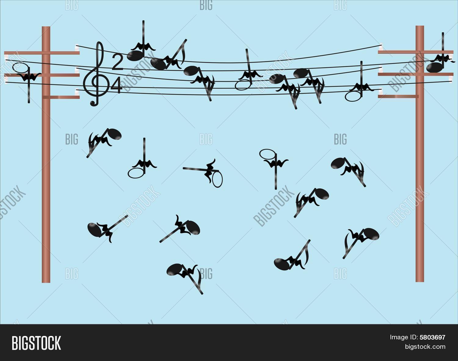 Musical Notes Wings Image & Photo (Free Trial) | Bigstock