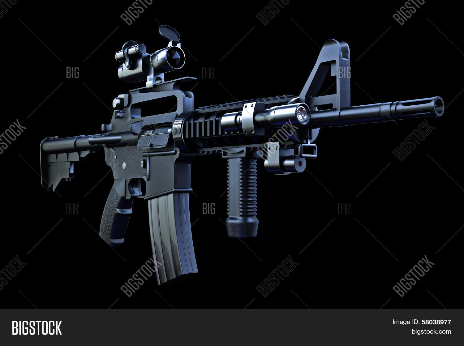 M4 Tactical Rifle Image & Photo (Free Trial) | Bigstock