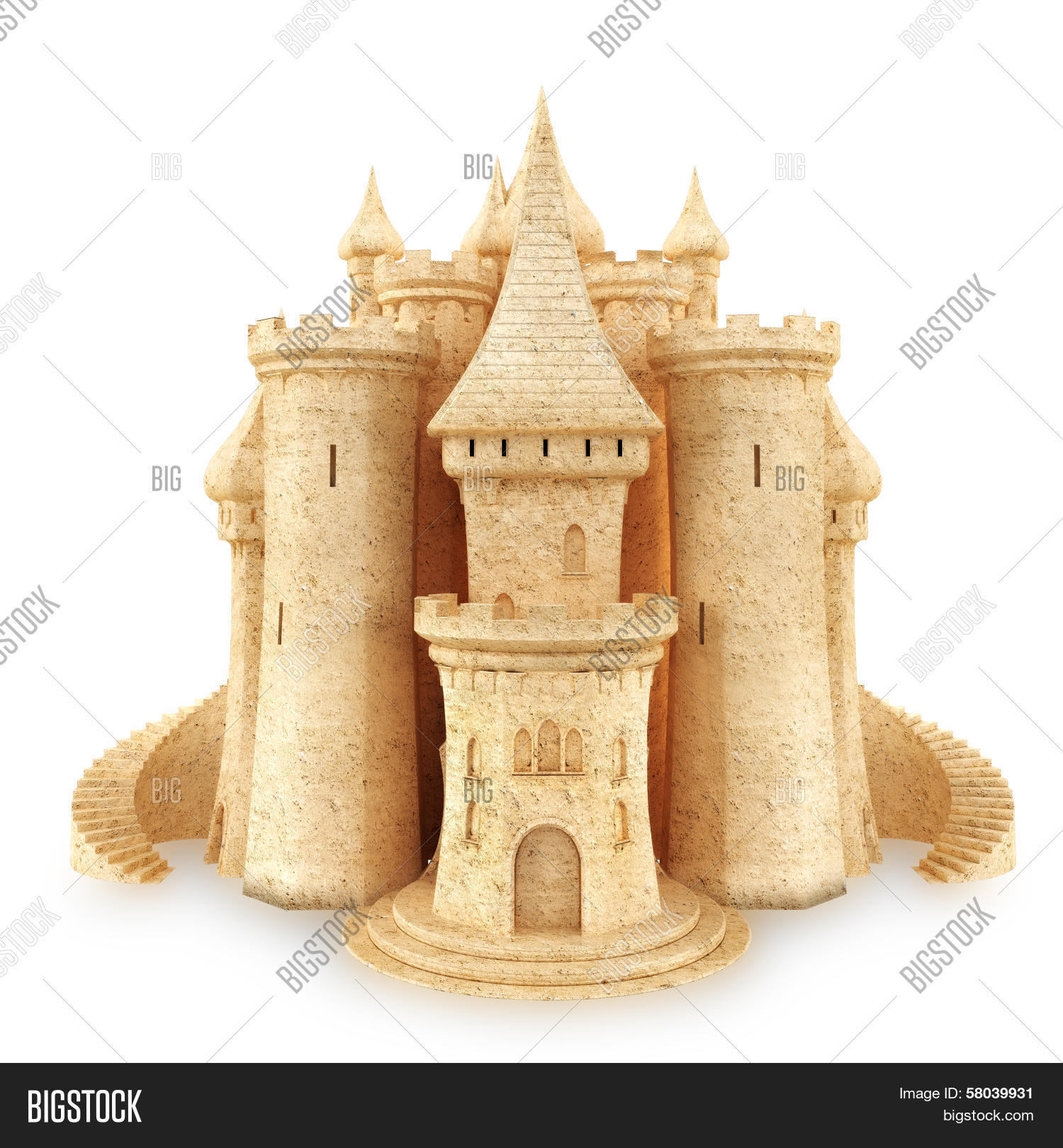 Sand Castle Image & Photo (Free Trial) | Bigstock