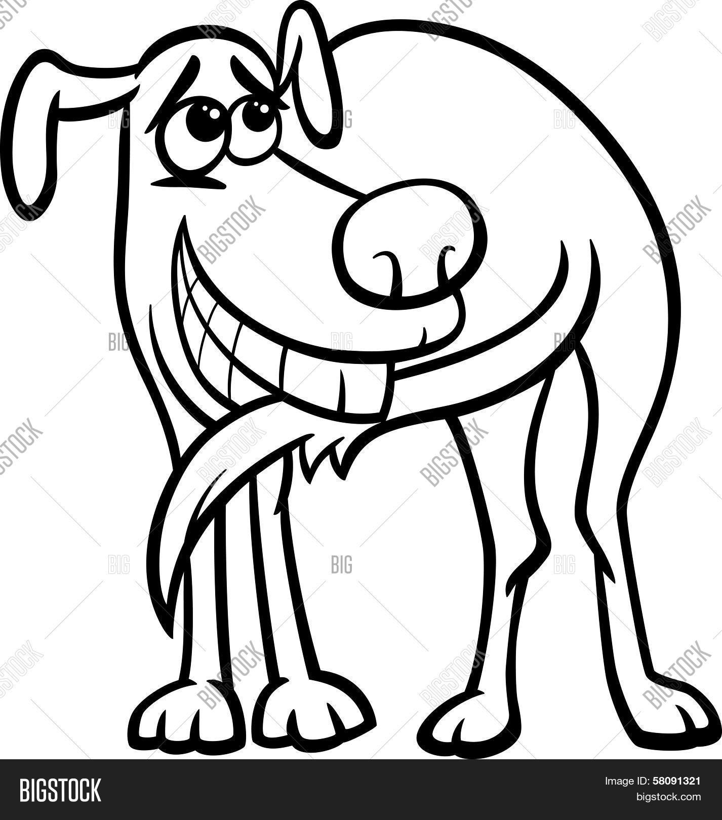Dog Chasing Tail Vector & Photo (Free Trial) | Bigstock