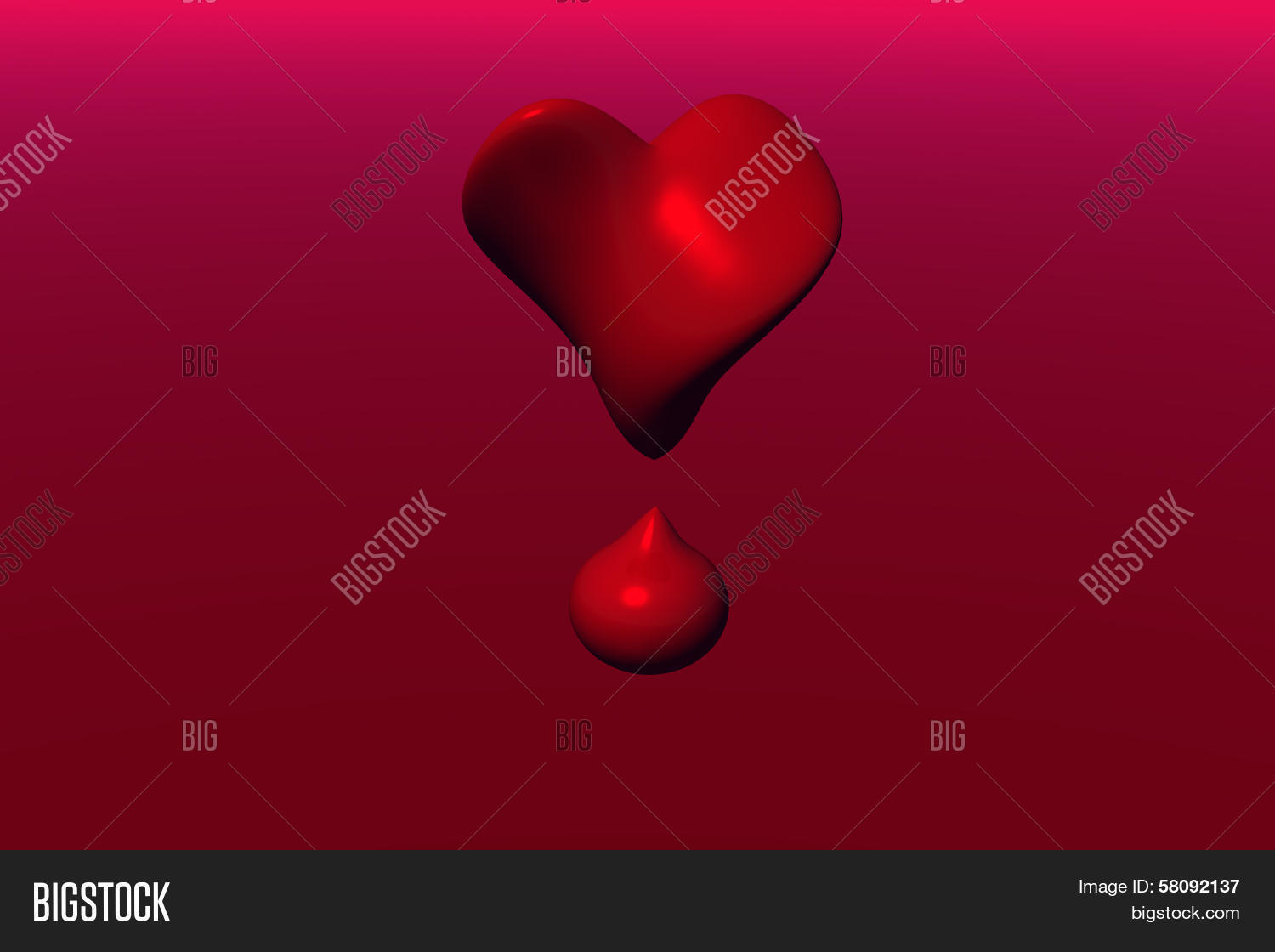 Twisted Heart Blood Image & Photo (Free Trial) | Bigstock