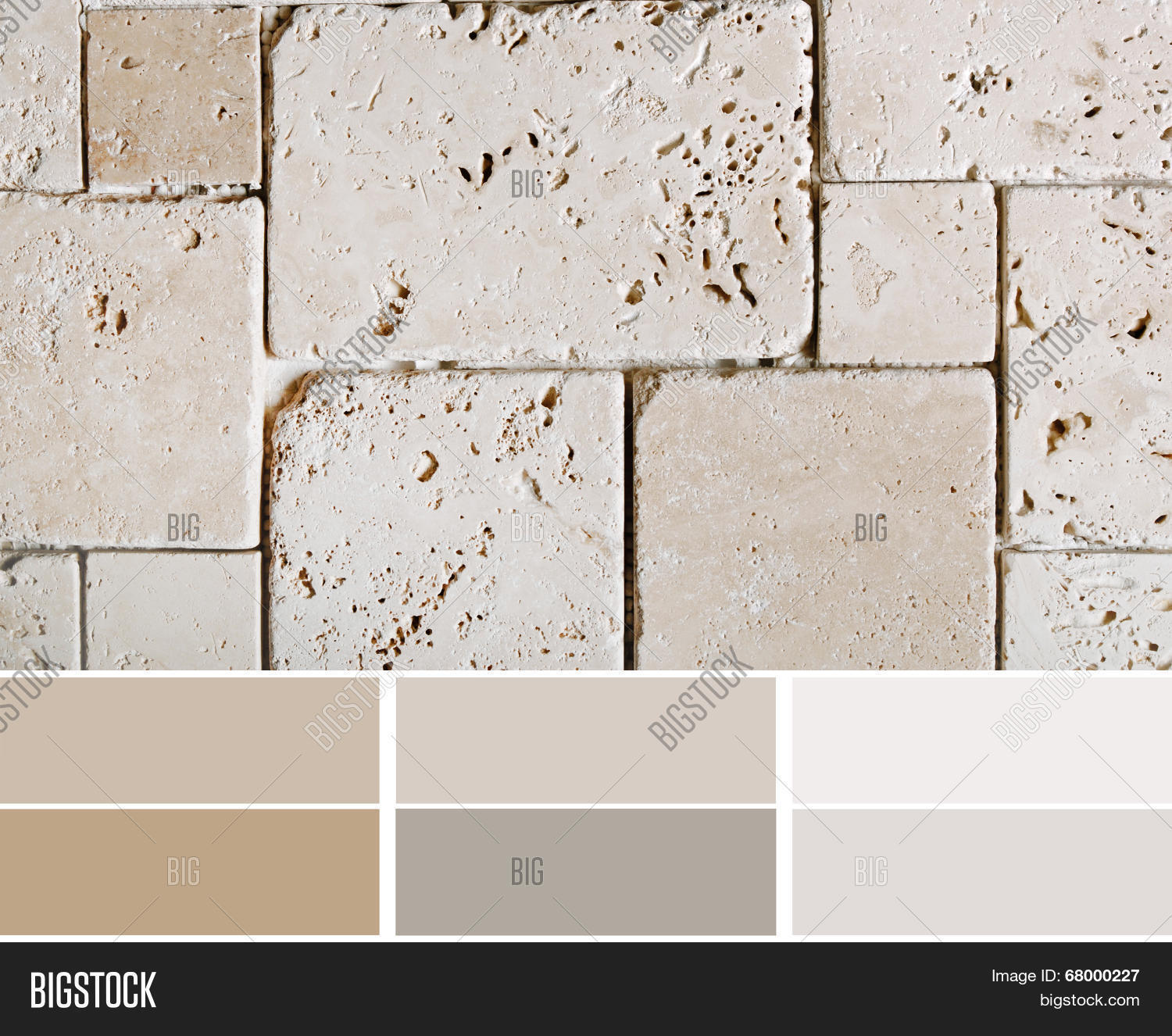 Travertine Tiles Color Image & Photo (Free Trial) | Bigstock