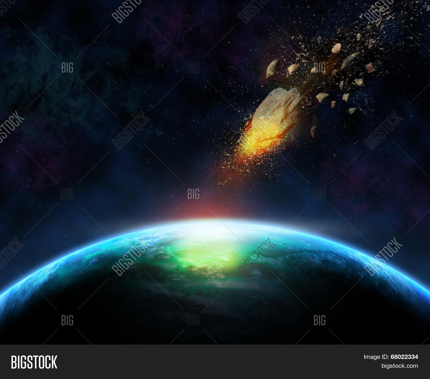 Space Scene Background Image & Photo (Free Trial) | Bigstock