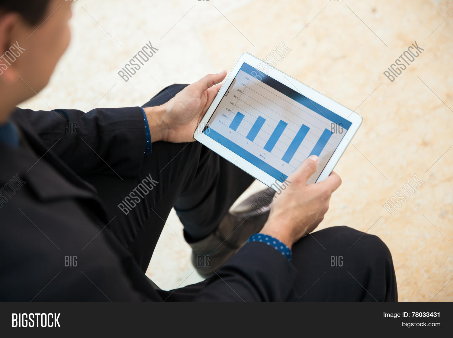 Using Tablet Work Image & Photo (Free Trial) | Bigstock