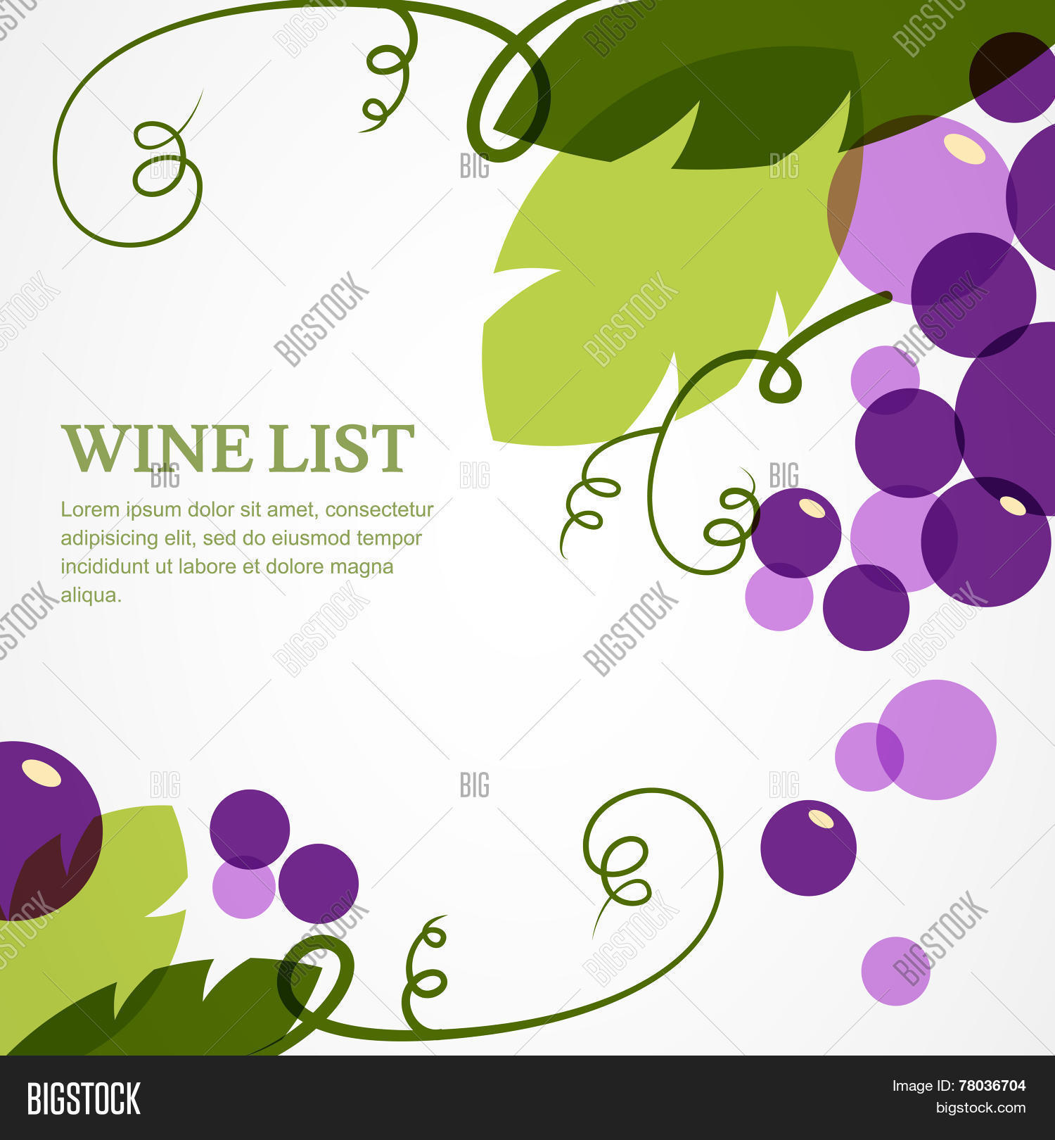 Branch Grape Leaves. Vector & Photo (Free Trial) | Bigstock