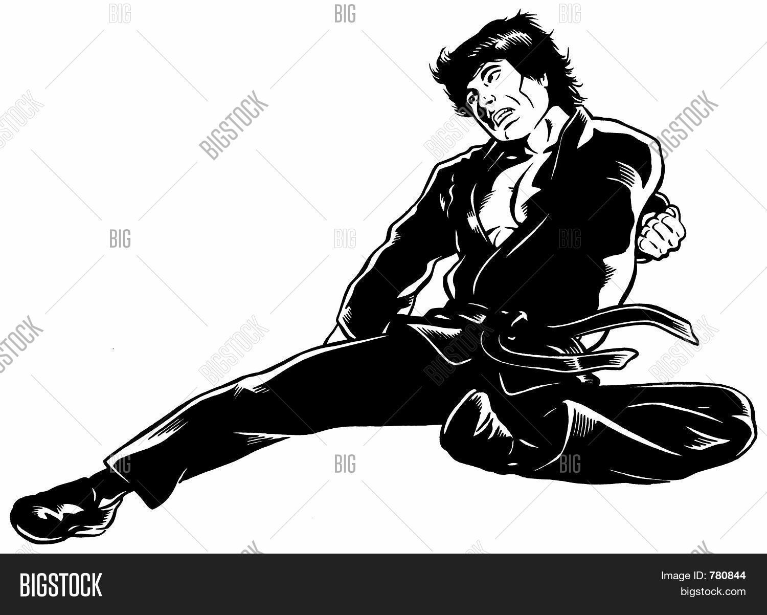 Flying Side Kick Image & Photo (Free Trial) | Bigstock