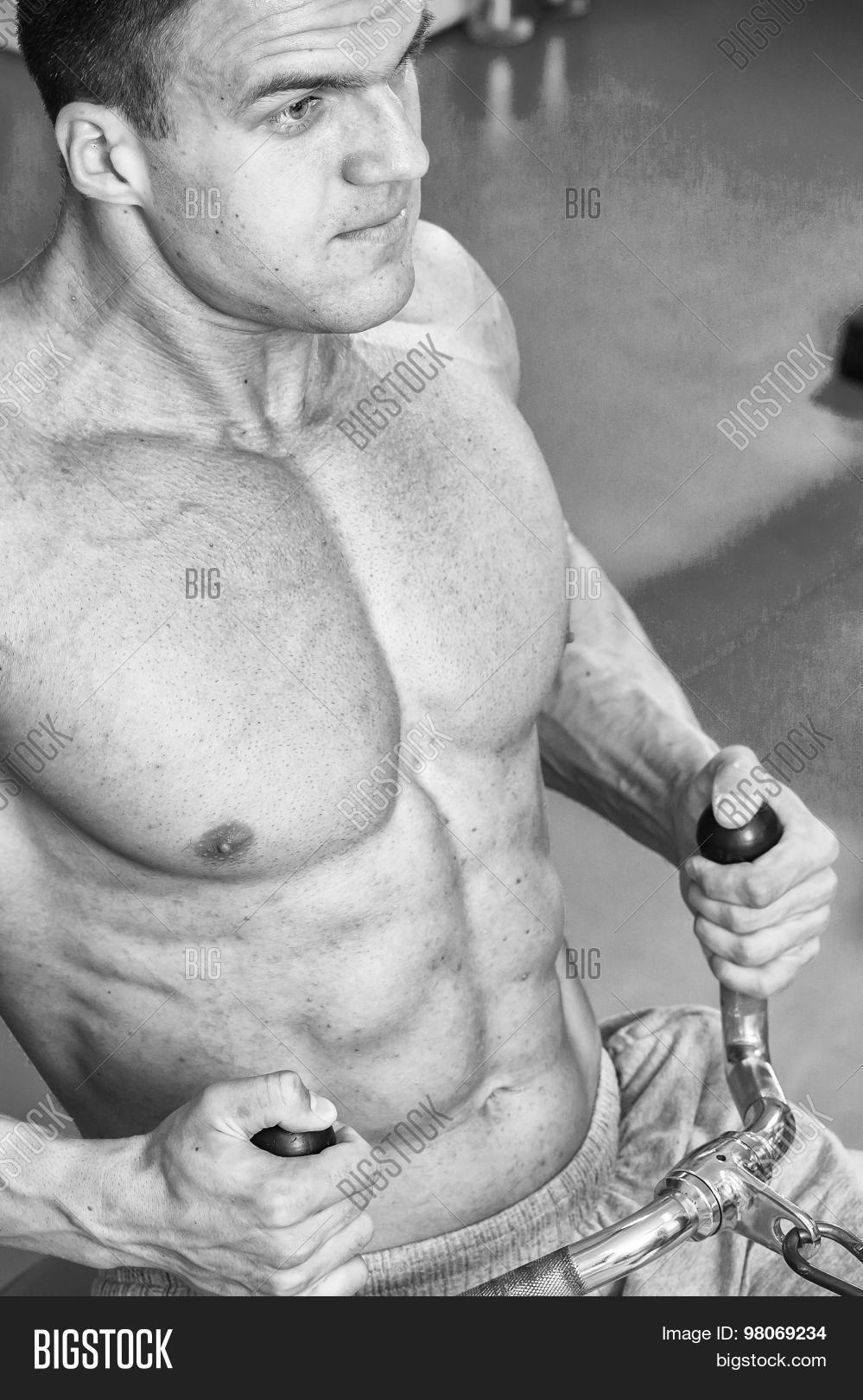 Muscular Man Working Image & Photo (Free Trial) | Bigstock
