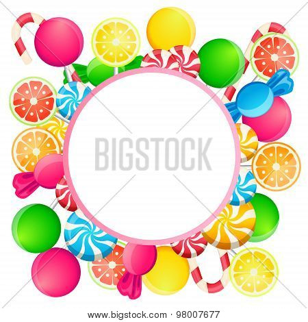 Card Candy. Round Vector & Photo (Free Trial) | Bigstock