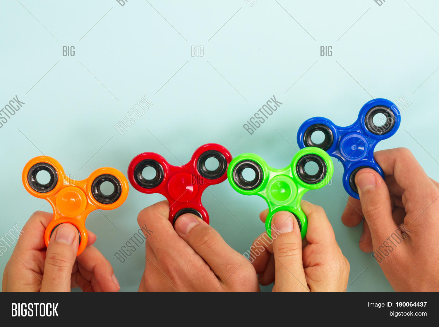 Trendy Fidget Spinners Image & Photo (Free Trial) | Bigstock