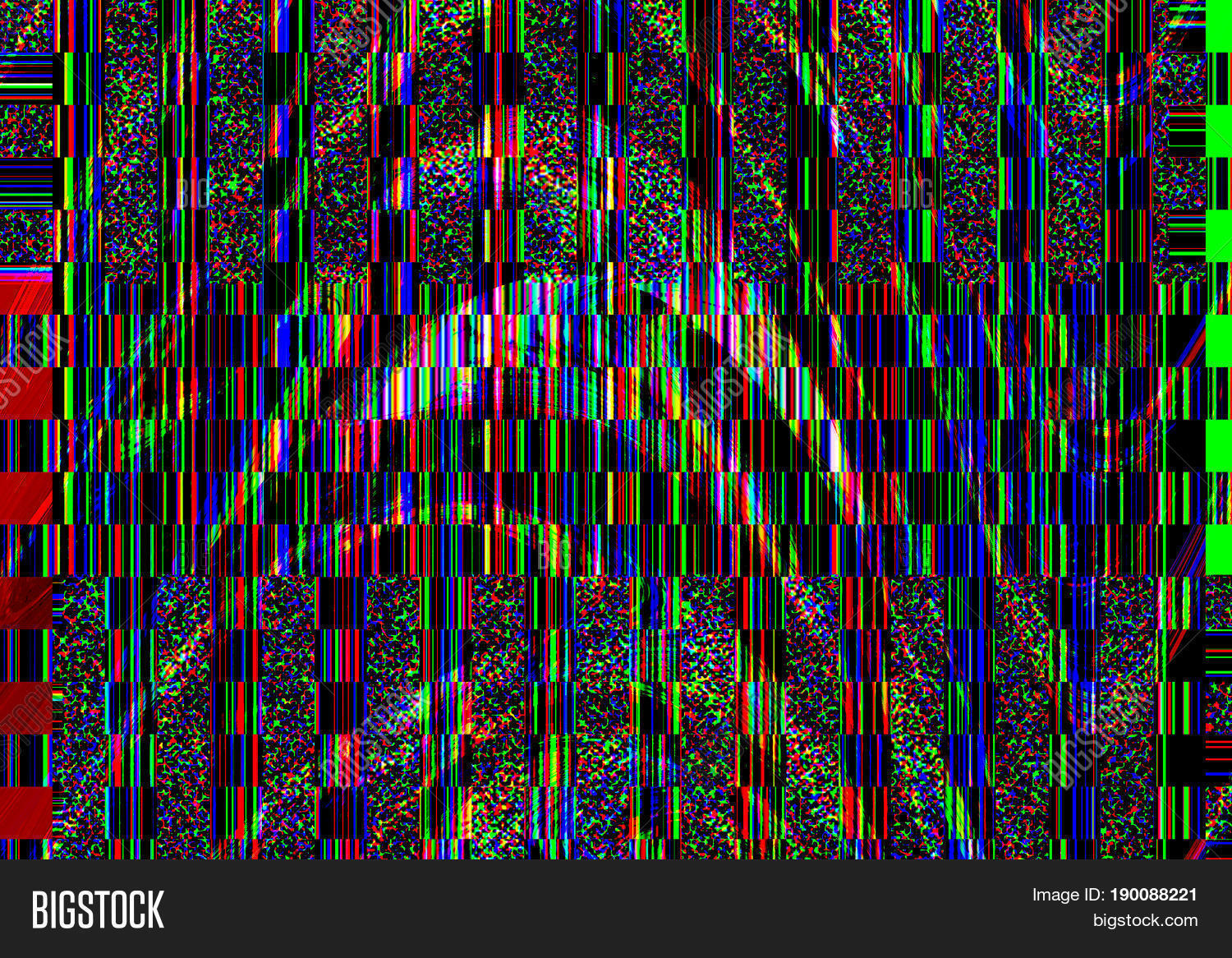 Broken Tv Screen Picture
