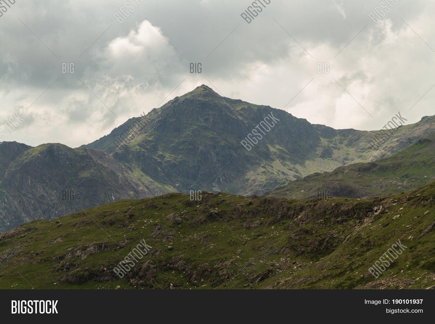 Peak Mount Snowdon Image & Photo (Free Trial) | Bigstock