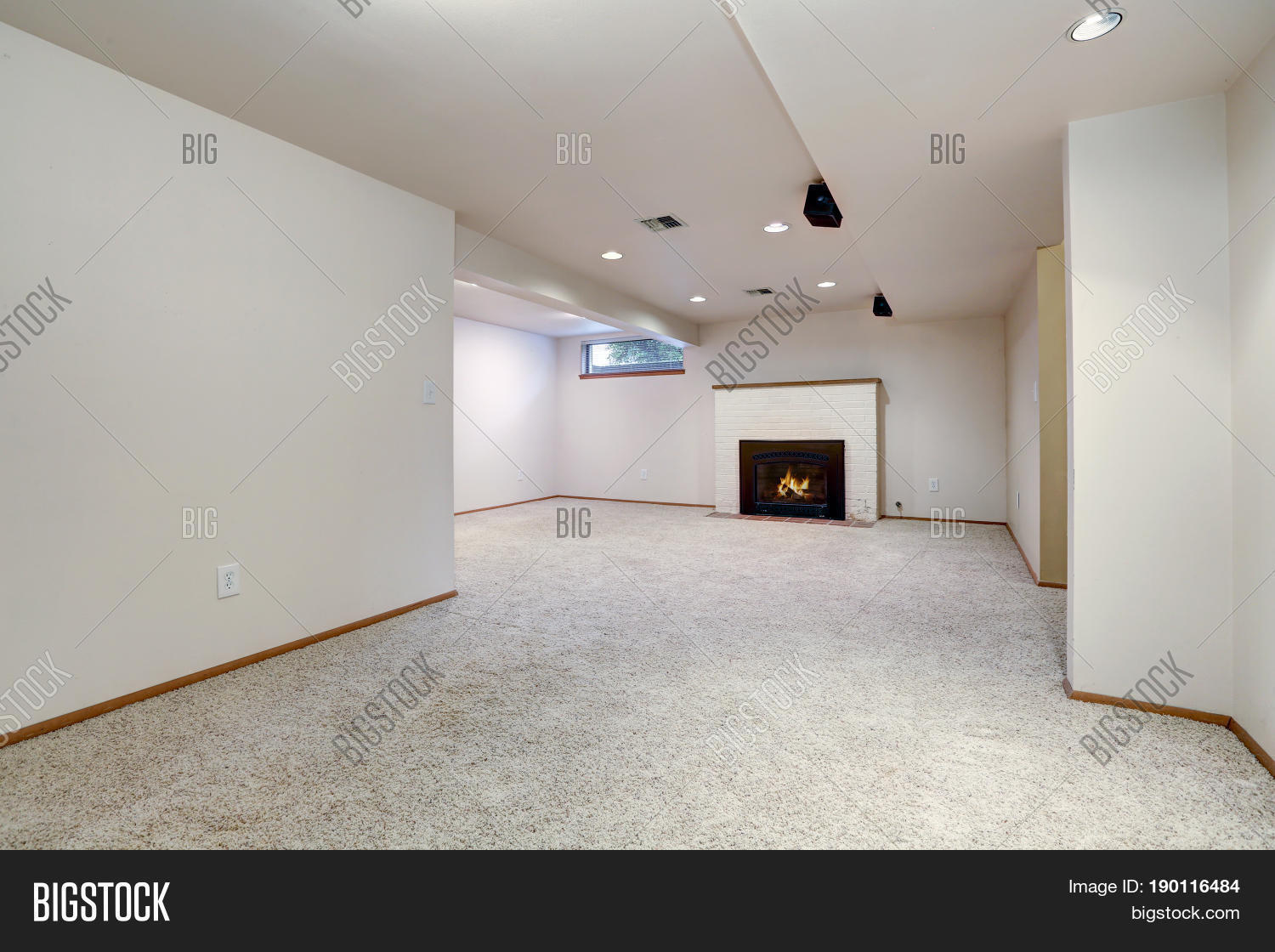 White Empty Basement Image & Photo (Free Trial) | Bigstock
