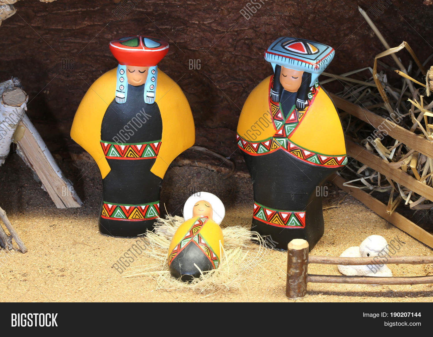 Mexican Nativity Scene Image & Photo (Free Trial) | Bigstock