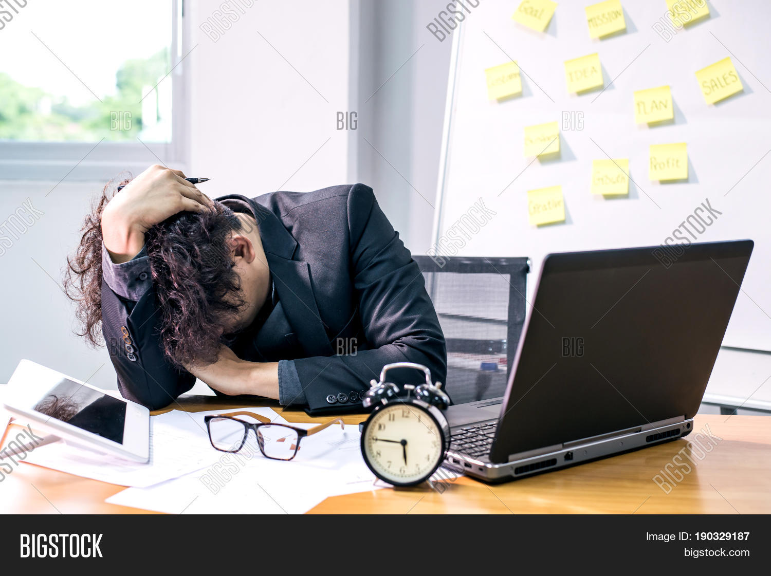 Busy Headache Person Image & Photo (Free Trial) | Bigstock
