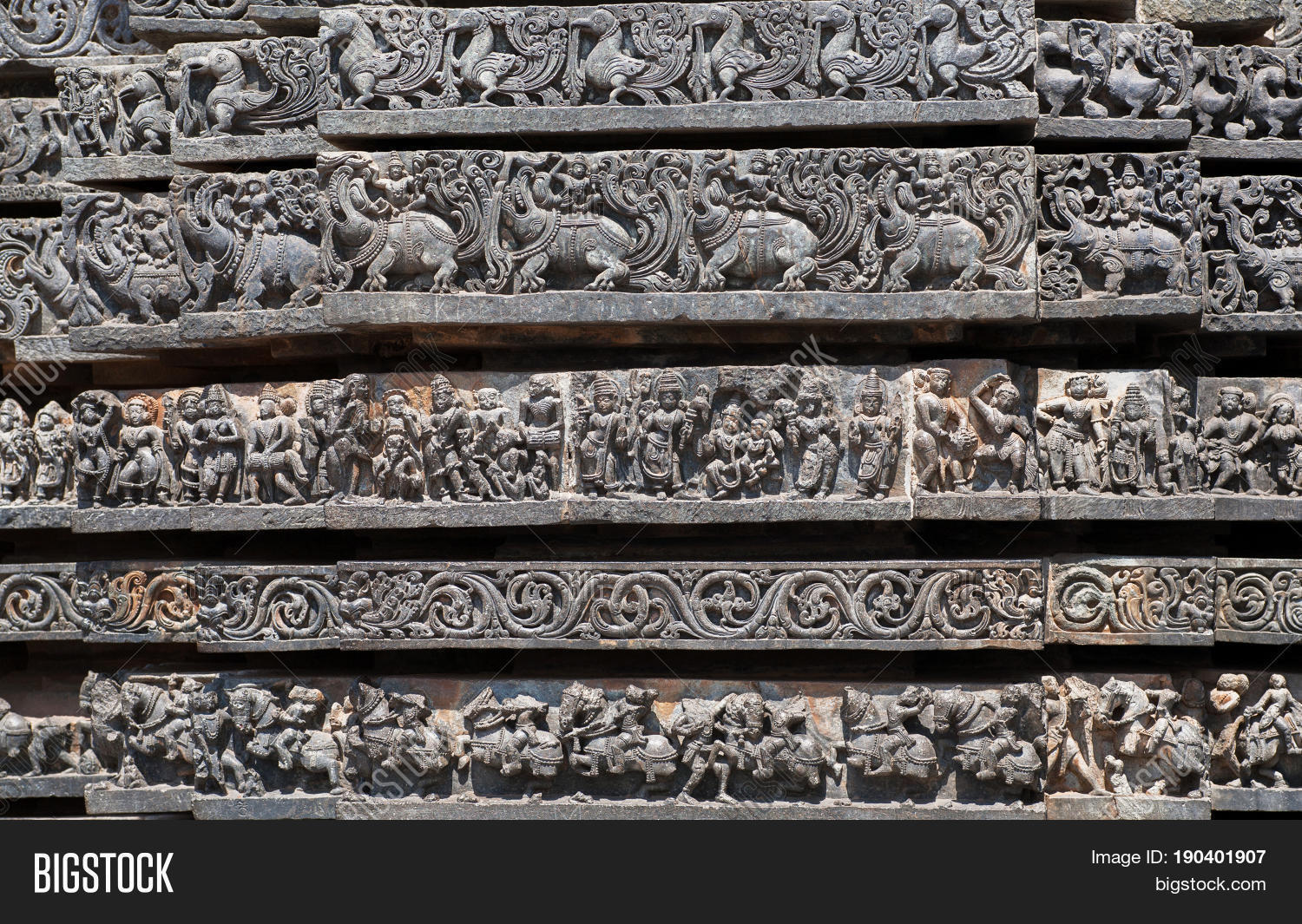 Patterns Hindu Temple Image & Photo (Free Trial) | Bigstock