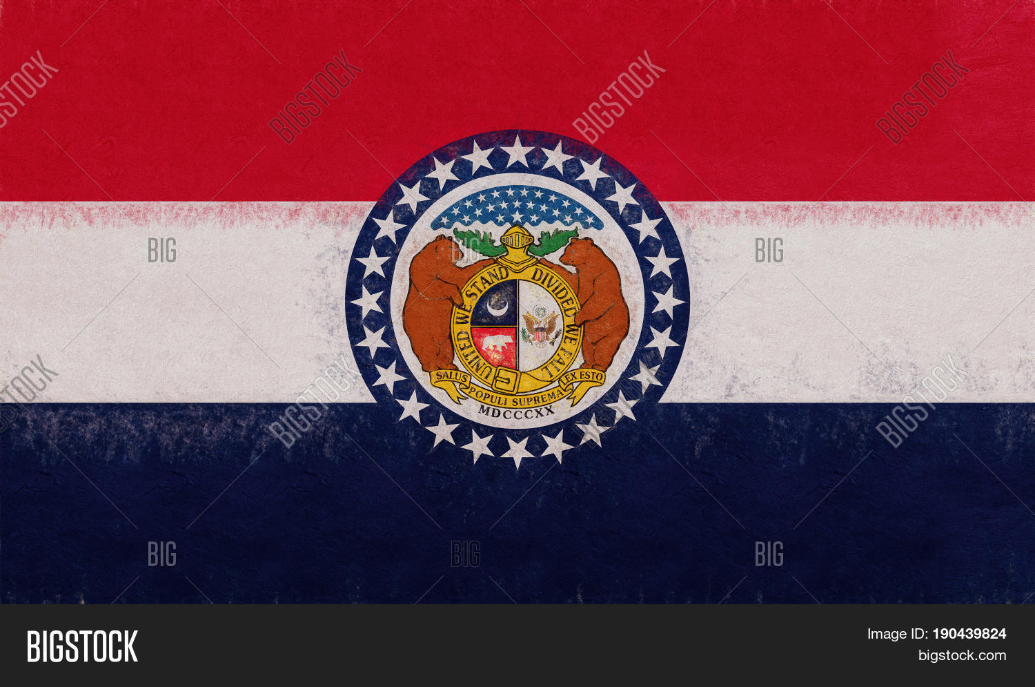Flag Missouri Grunge Image & Photo (Free Trial) | Bigstock