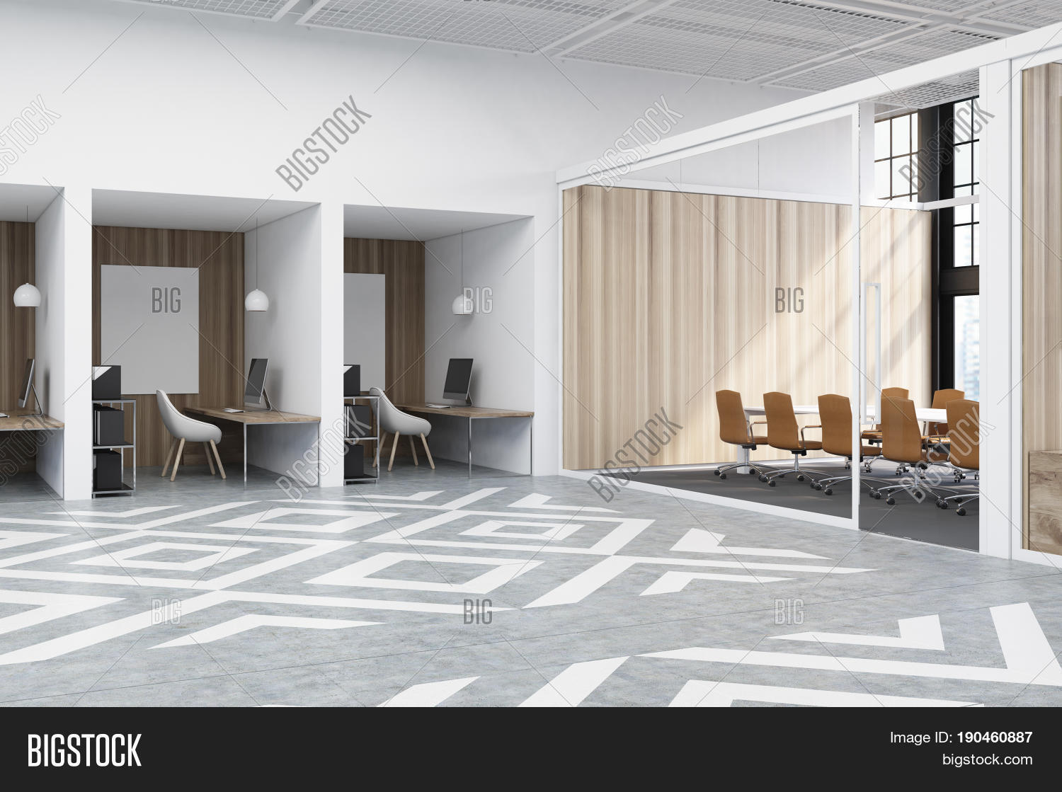 Office Cubicles Office Image & Photo (Free Trial) | Bigstock