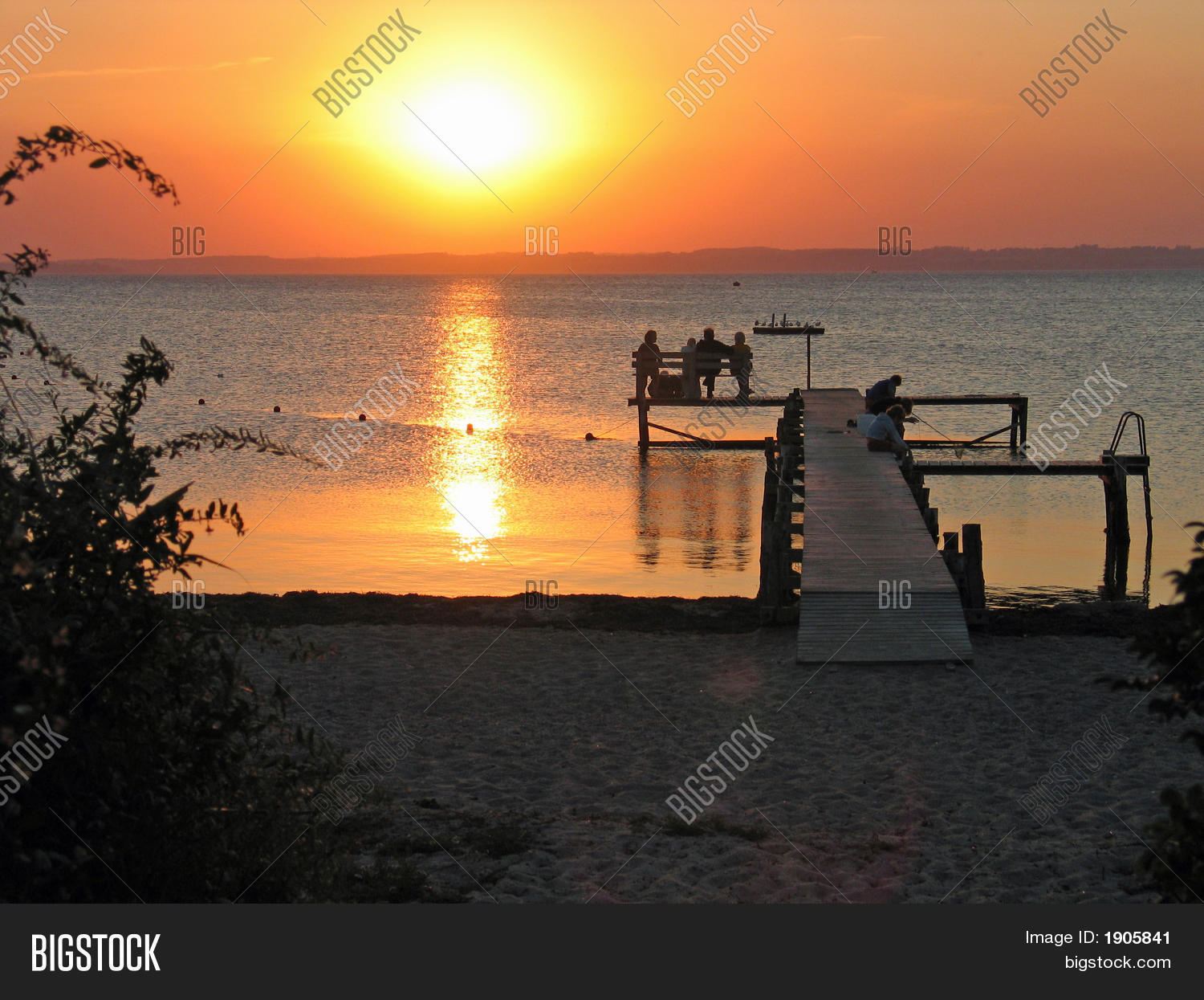 Sunset View Dock Image & Photo (Free Trial) | Bigstock