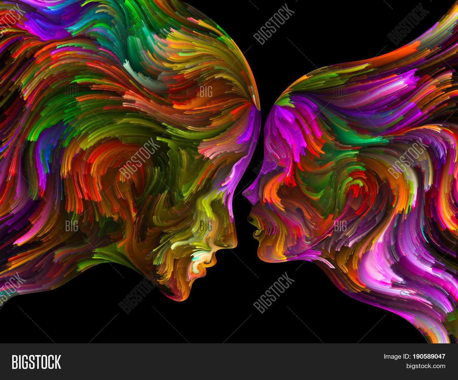 Abstract Portrait Image & Photo (Free Trial) | Bigstock