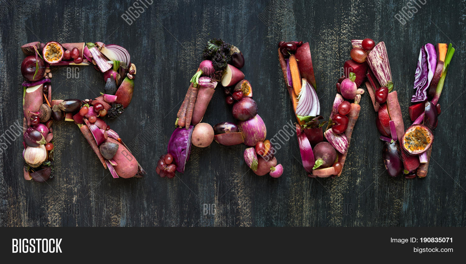 Healthy Alphabet Fruit Image & Photo (Free Trial) | Bigstock