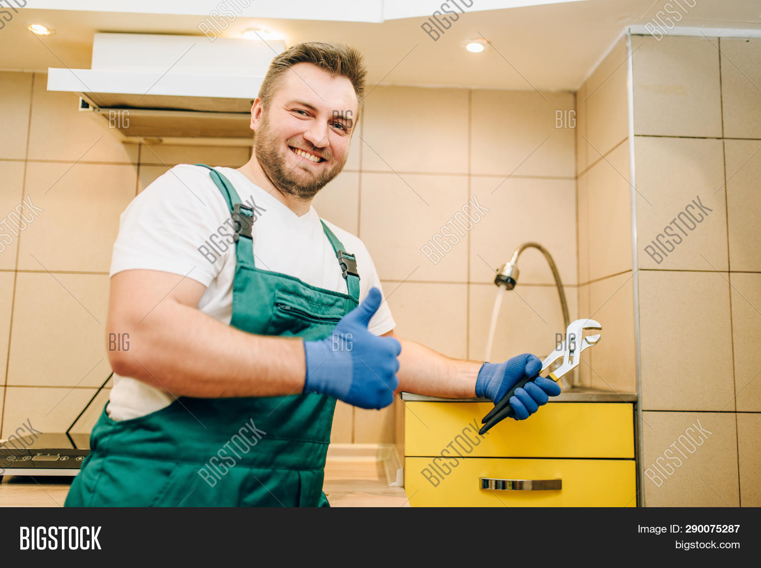 Plumber Uniform Image & Photo (Free Trial) | Bigstock