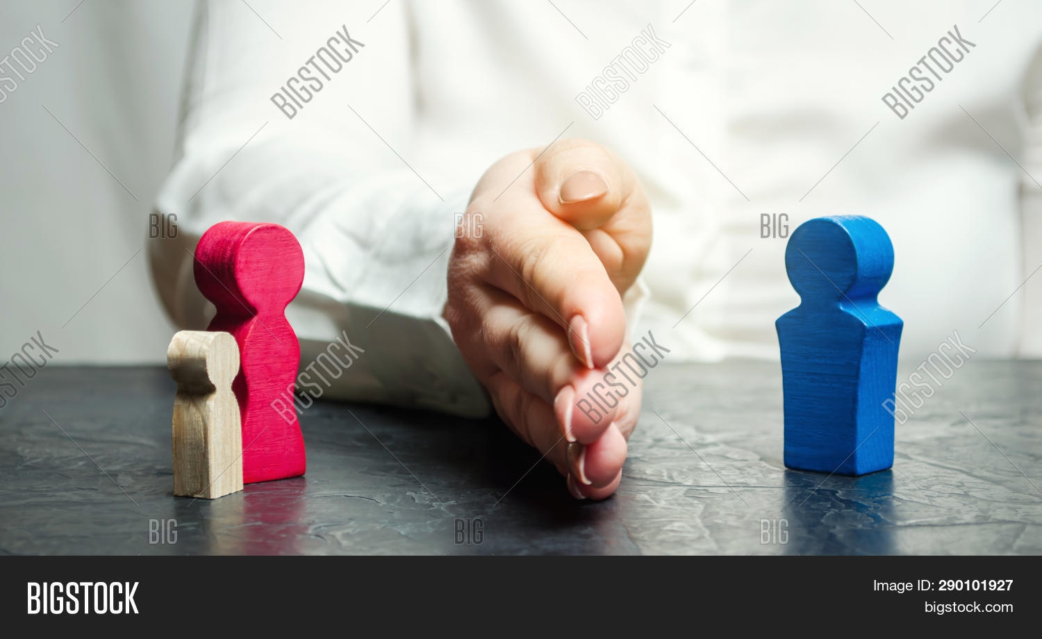 Hand Separates Mother Image & Photo (Free Trial) | Bigstock