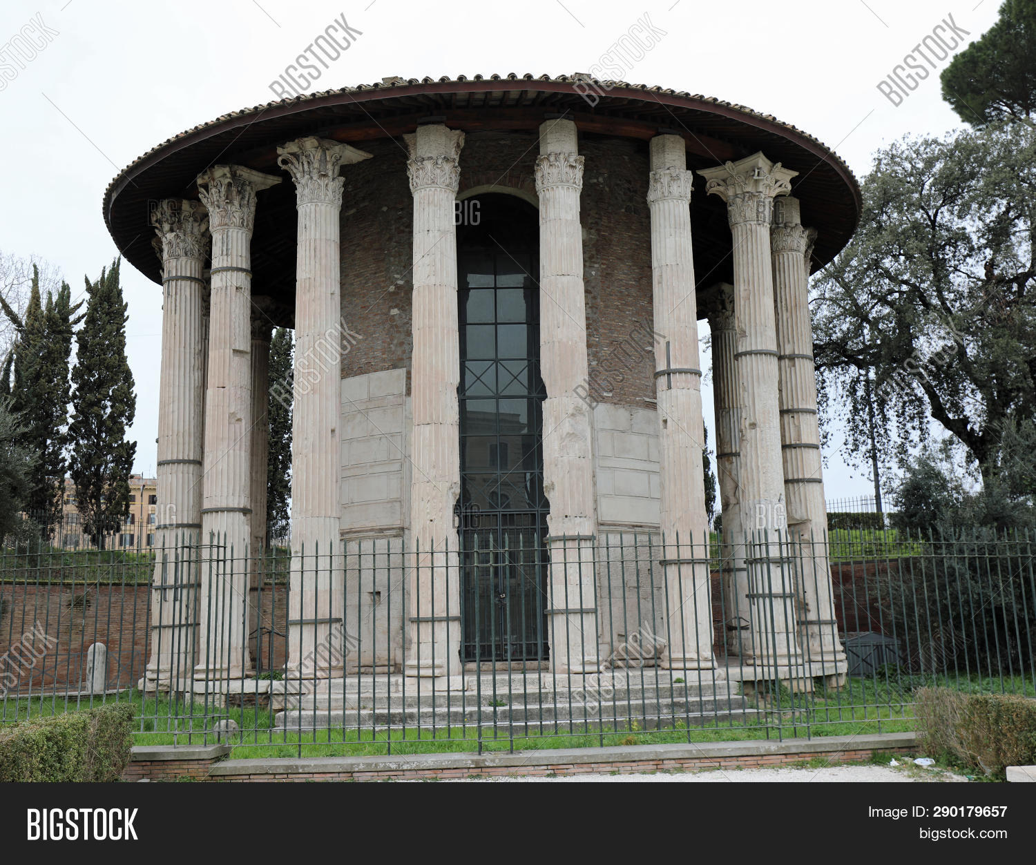 Temple Hercules Victor Image & Photo (Free Trial) | Bigstock