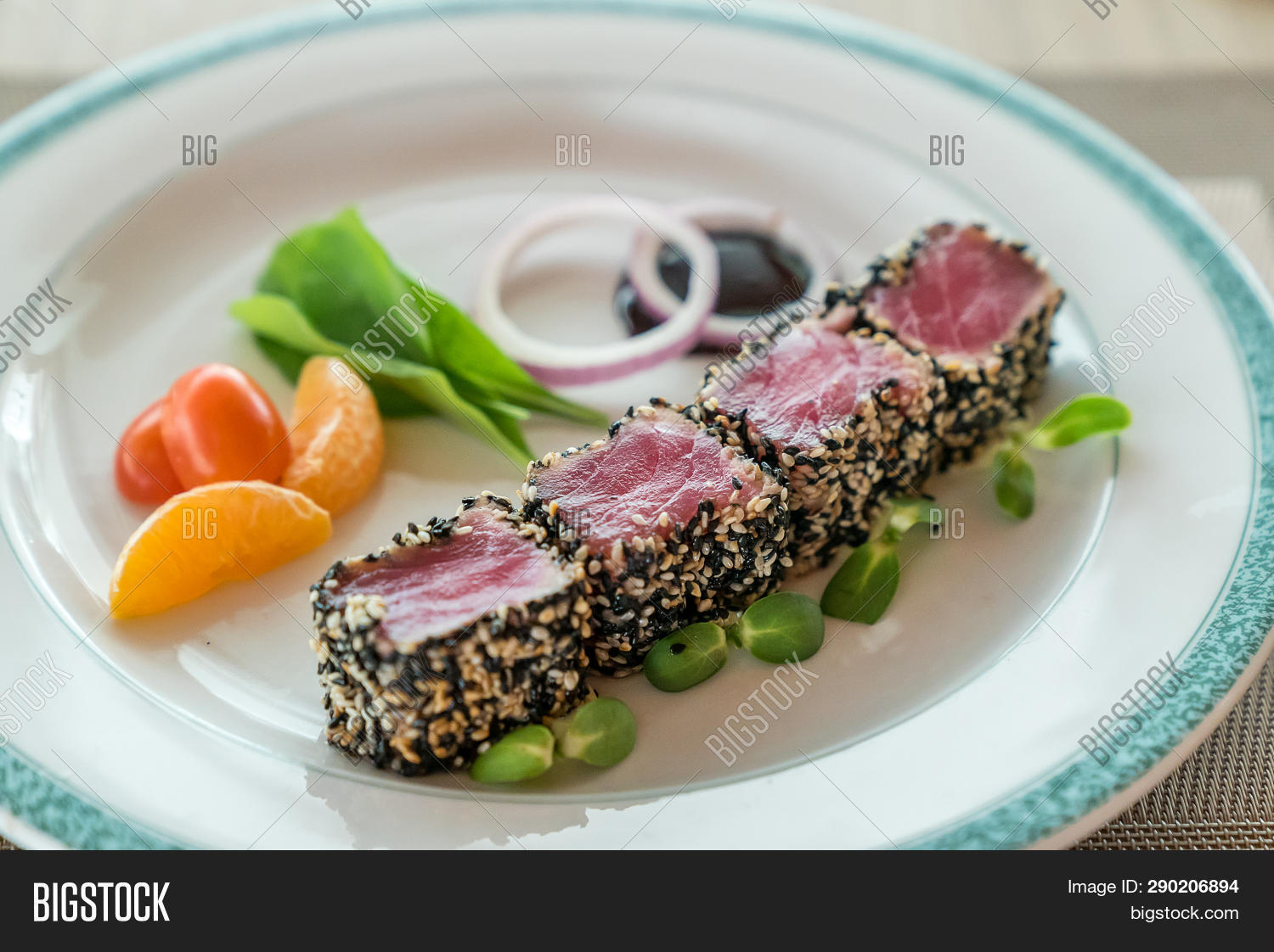 Seared Tuna Sesame Image & Photo (Free Trial) | Bigstock