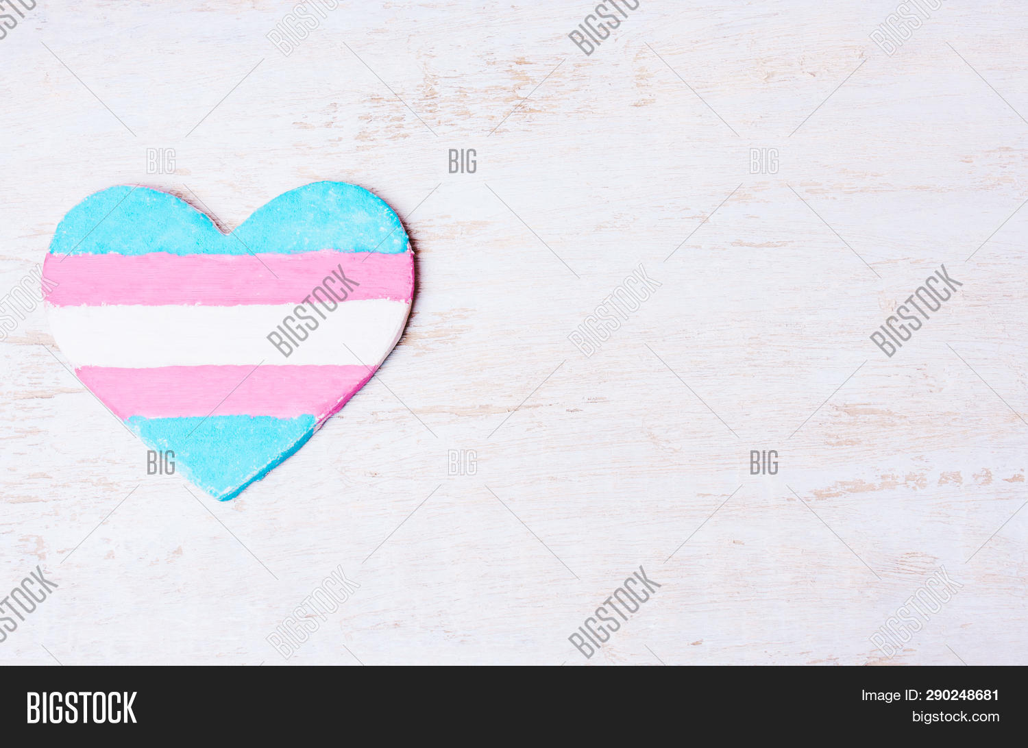 Heart Transgender Flag Image & Photo (Free Trial) | Bigstock