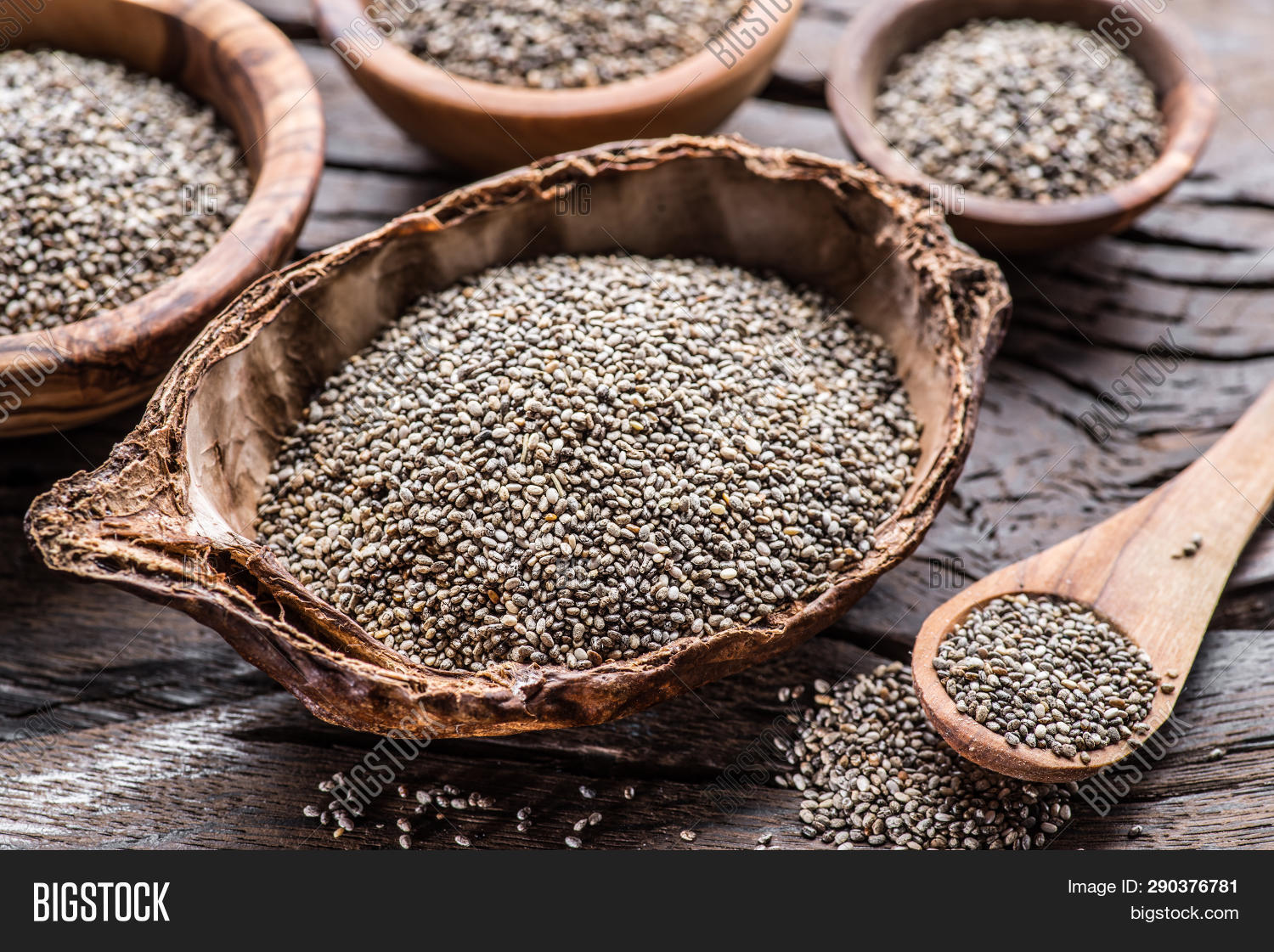 Imagen y foto Chia Seeds (prueba gratis) | Bigstock