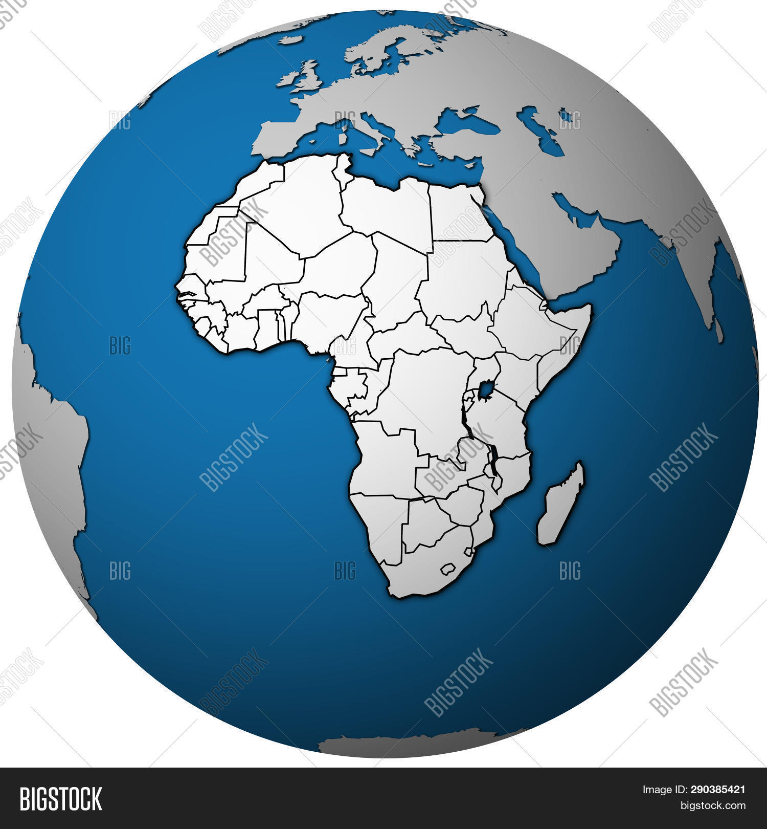 Globe Map Political Image & Photo (Free Trial) | Bigstock