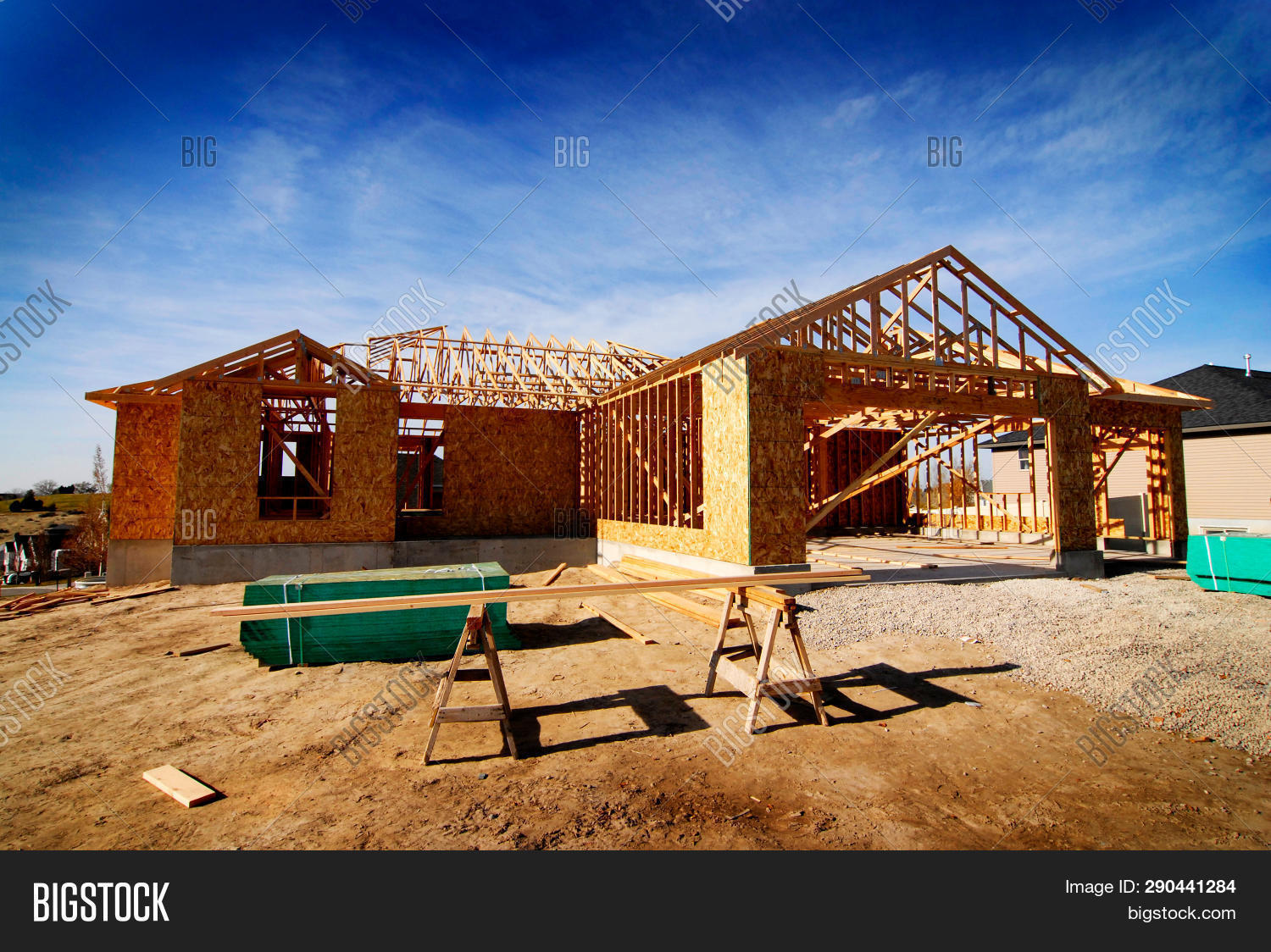Construction New Home Image & Photo (Free Trial) | Bigstock