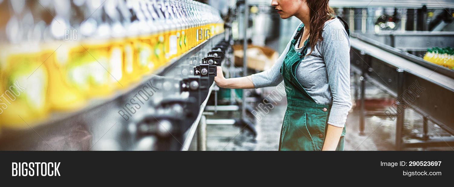 Female Factory Worker Image & Photo (Free Trial) | Bigstock