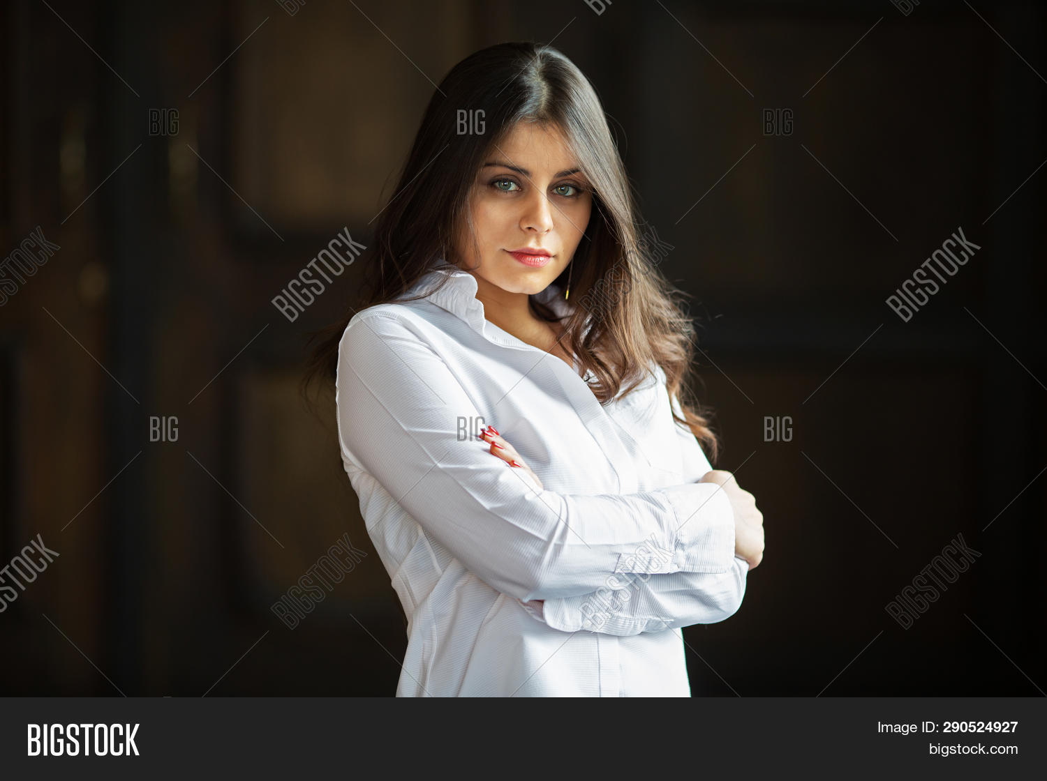 Beautiful Dark-haired Image & Photo (Free Trial) | Bigstock