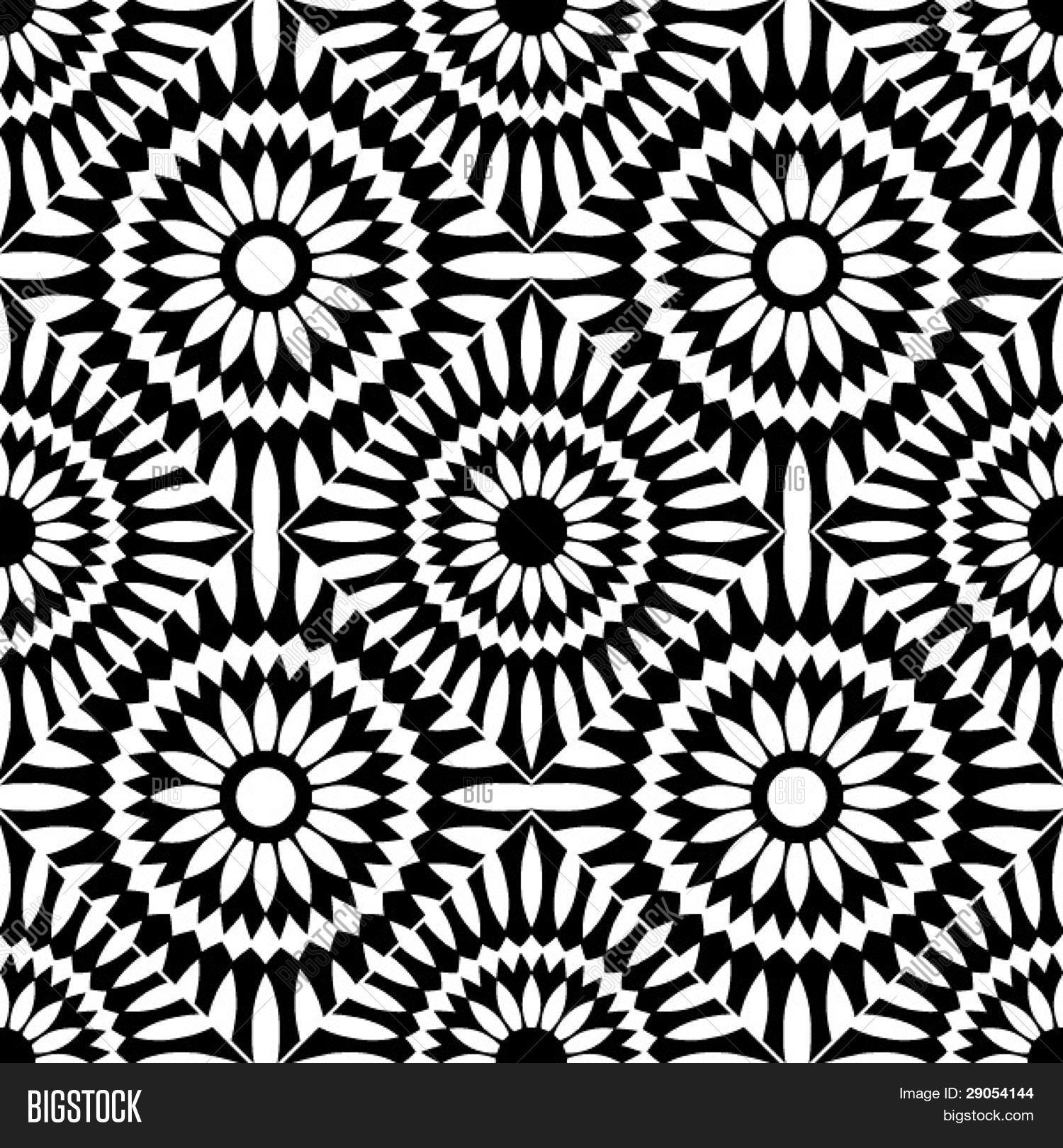 Black--white Vector Vector & Photo (Free Trial) | Bigstock