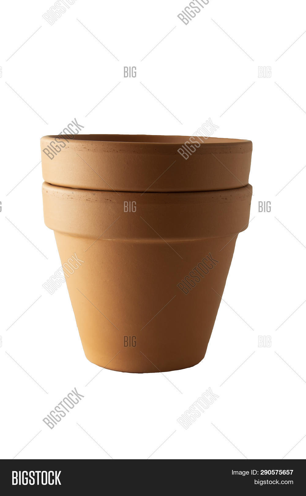 Orange Ceramic Pot On Image & Photo (Free Trial) | Bigstock