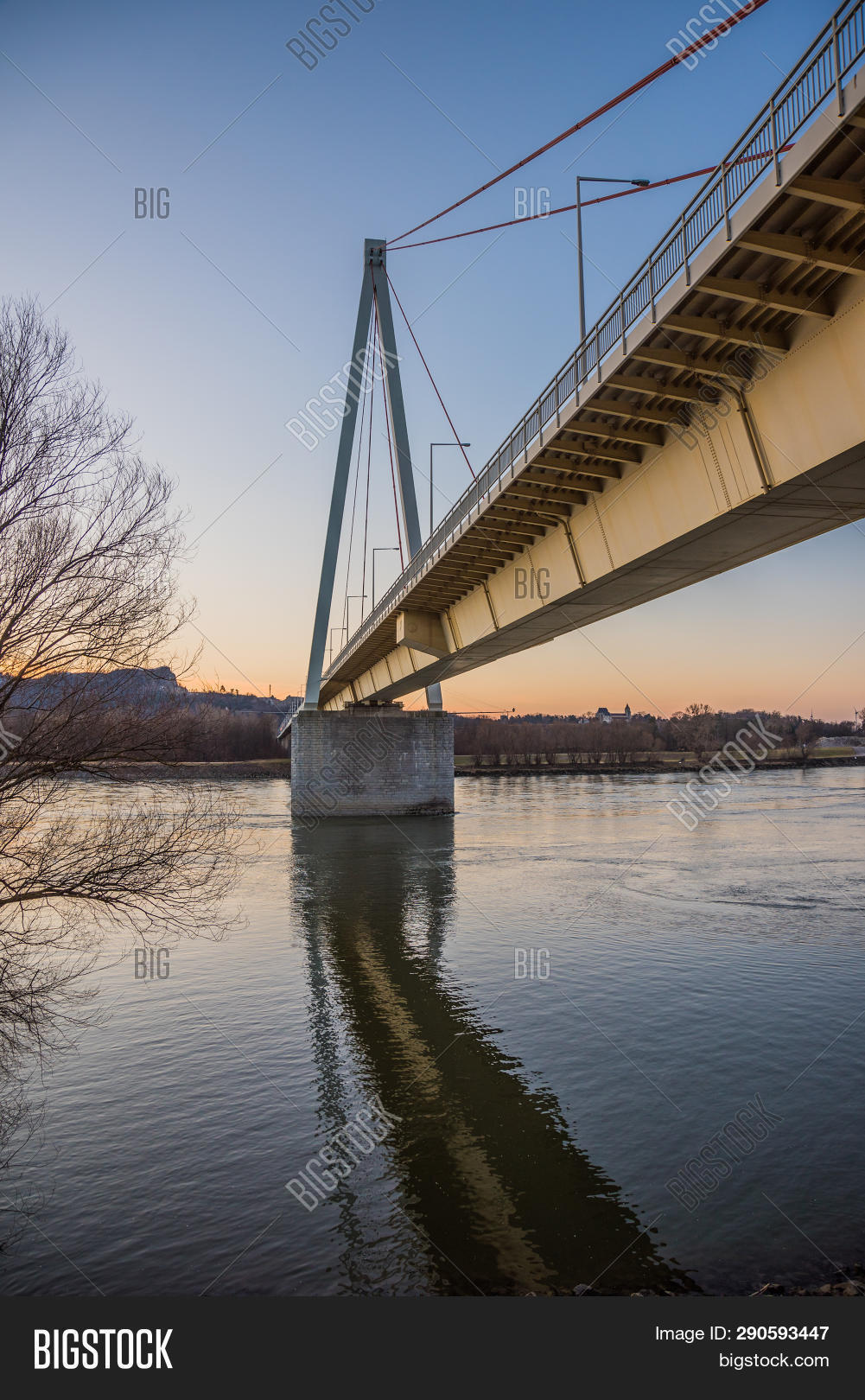 Bridge Over Danube Image & Photo (Free Trial) | Bigstock