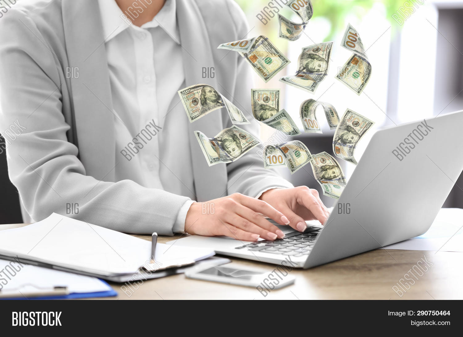 Woman Modern Laptop Image & Photo (Free Trial) | Bigstock