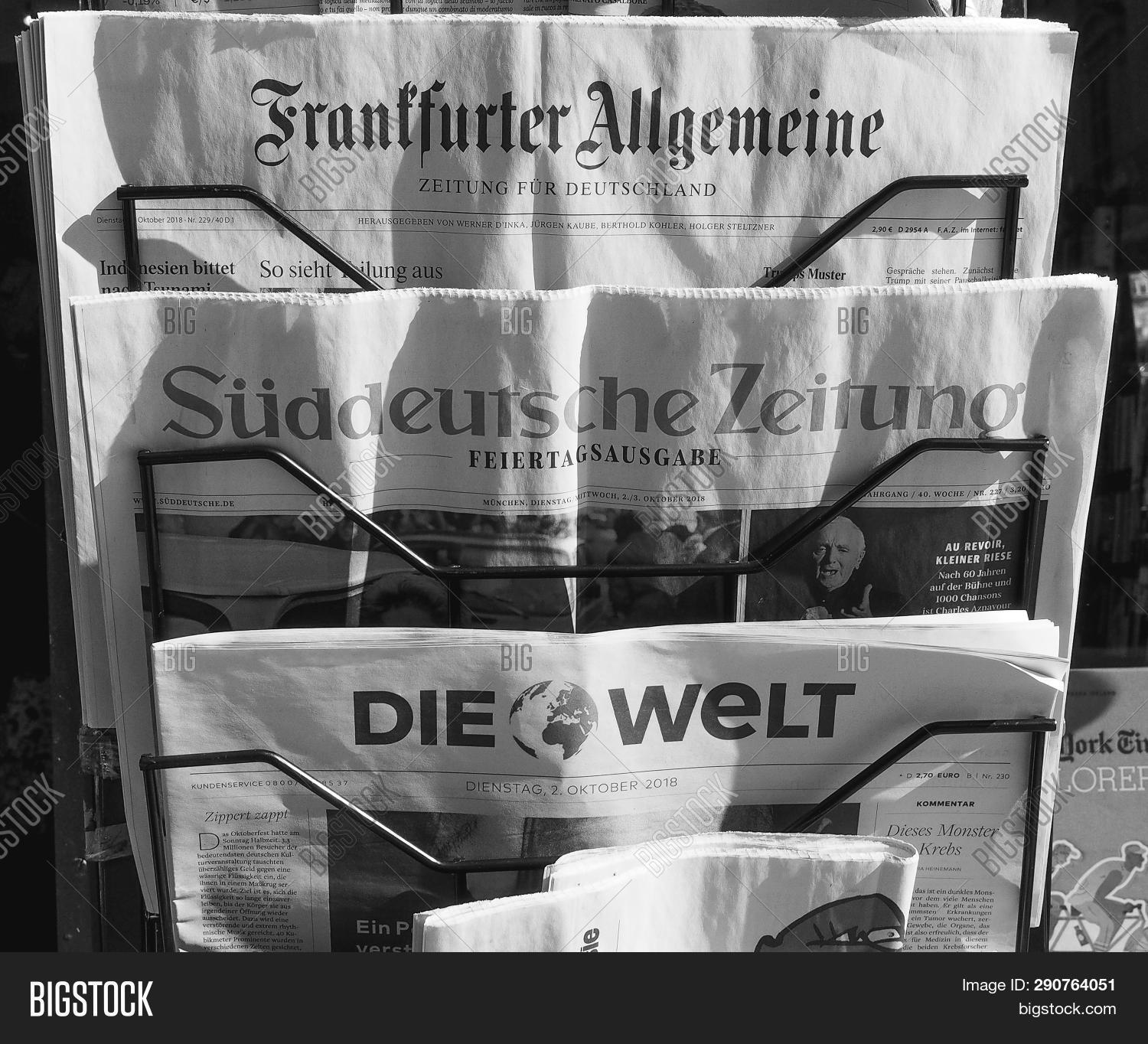German Newspapers Image & Photo (Free Trial) | Bigstock