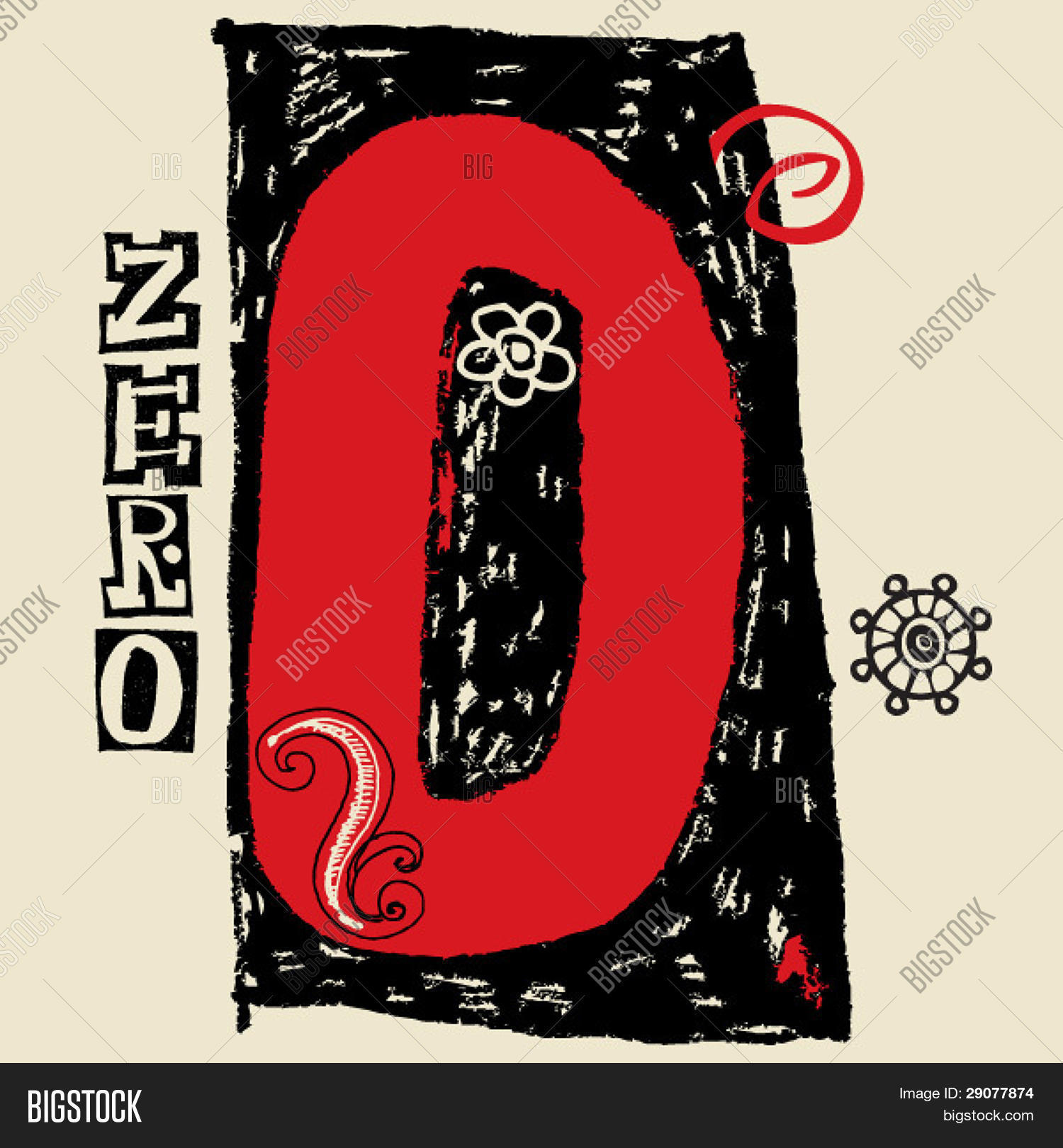 Doodle Number Zero Vector & Photo (Free Trial) | Bigstock