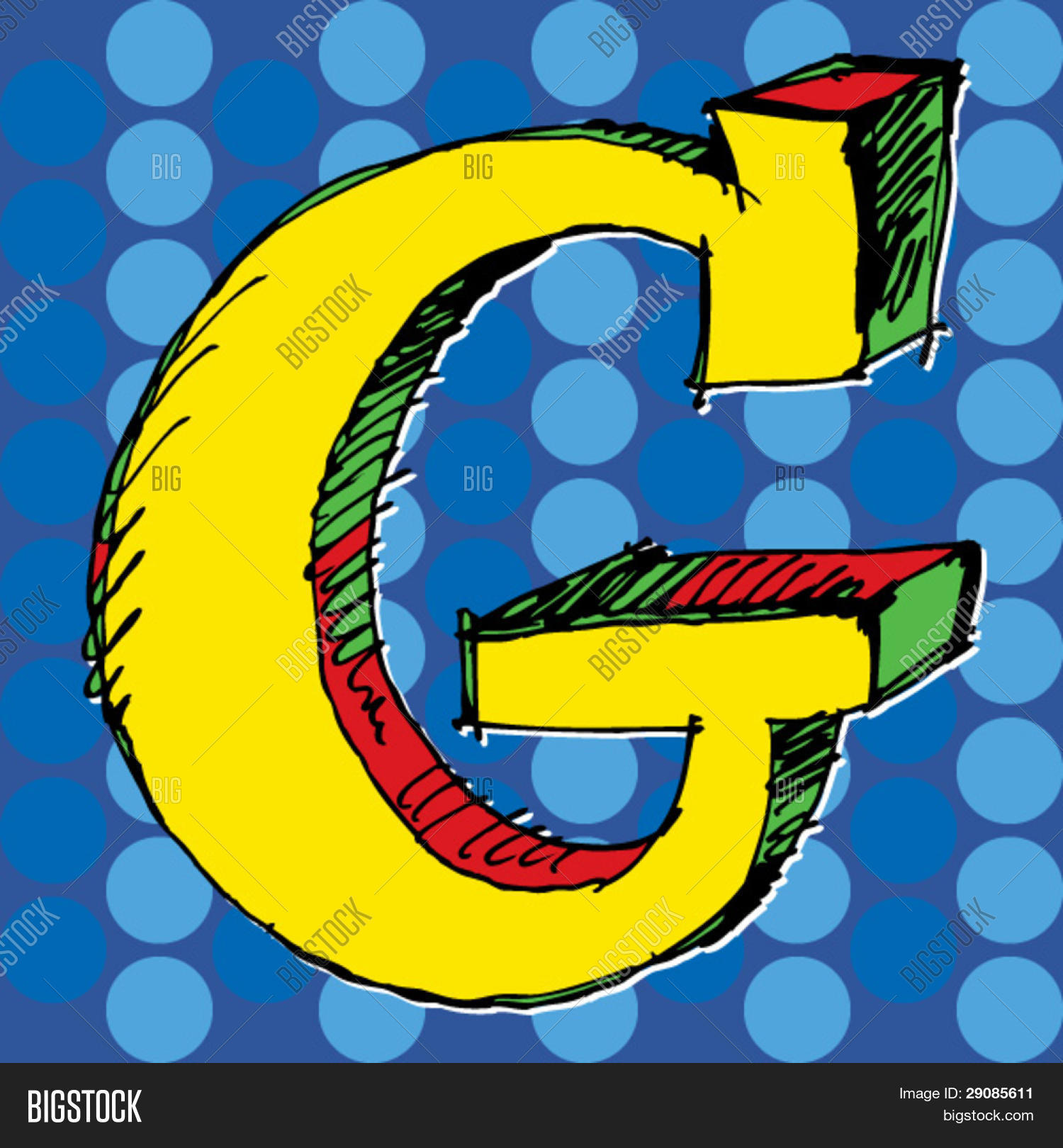 Pop-art Alphabet, Vector & Photo (Free Trial) | Bigstock