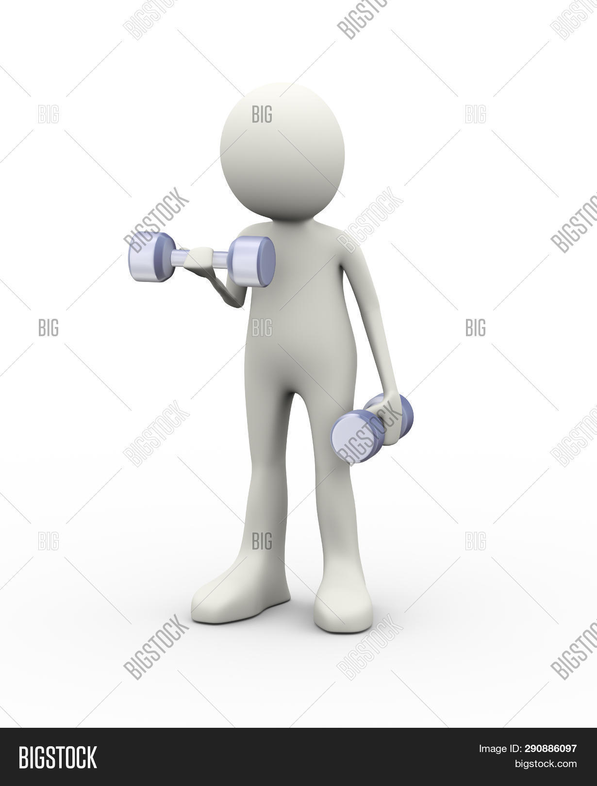 3d Illustration Man Image & Photo (Free Trial) | Bigstock